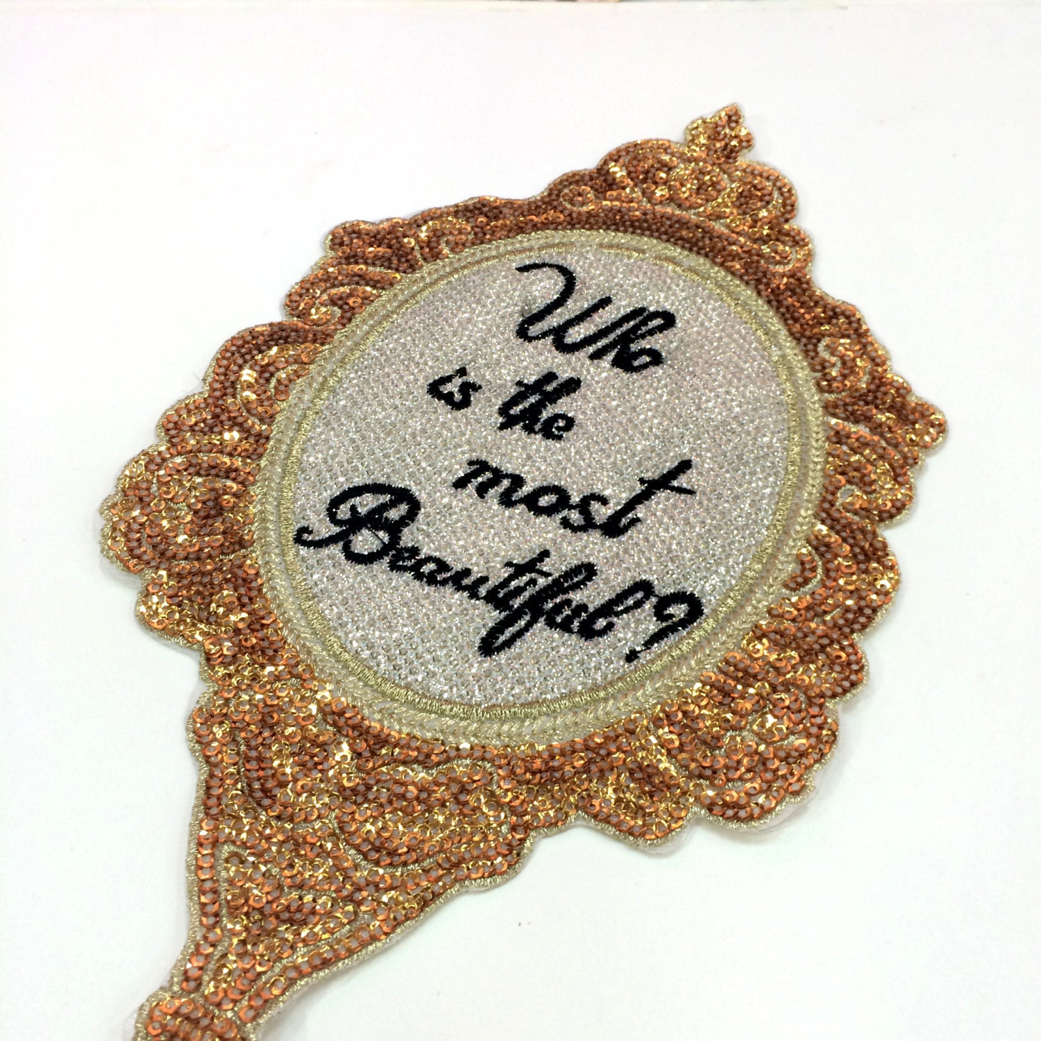 Magic Mirror Sequined Applique Patch,paillette Patch,sequins Patch ...