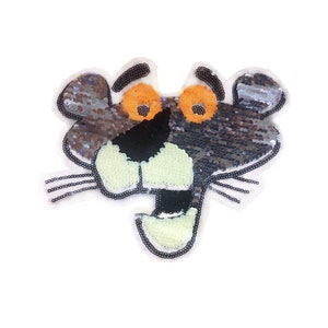 Cartoon Sequined Applique Patch,paillette Patch,sequins Patch Supplies for Coat,t-shirt,costume ...