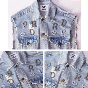 Diamond Letters Embroidery Sequined Iron on Applique Patch,rhinestone ...