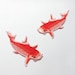 A Pair of Embroidered Iron on Fish Applique Patch,iron on Fishes ...