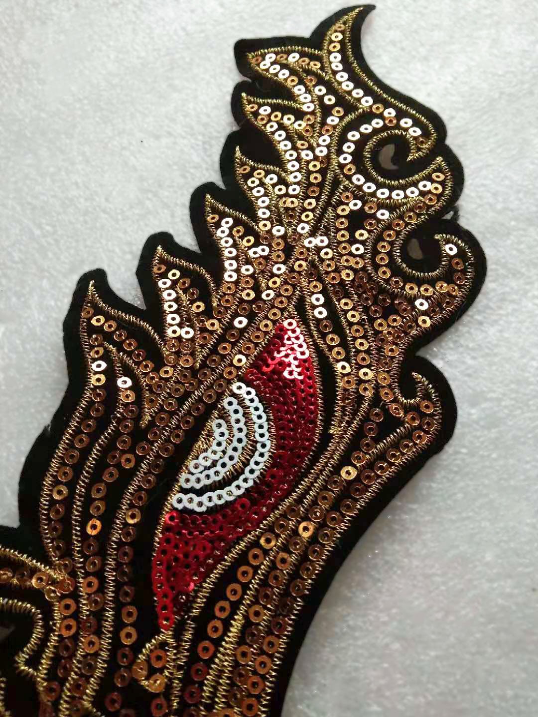 Large Eye Sequined Applique Patchpaillette Patchsequins - Etsy