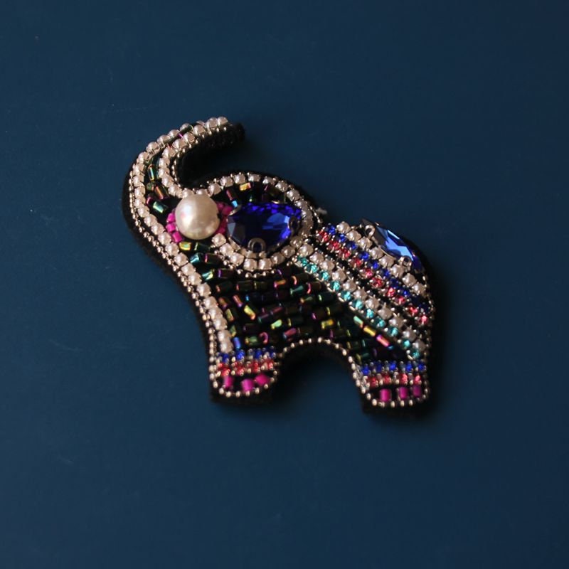 Beaded Elephant Patches - Etsy UK