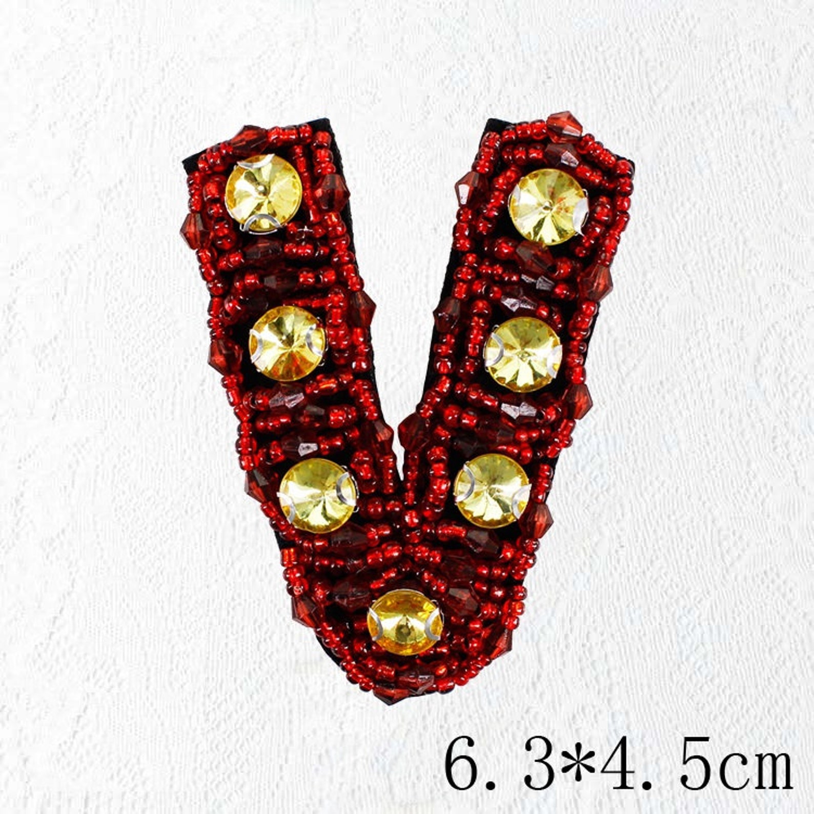 LOVE Rhinestone Embroidery Sequined Applique Patchsequins - Etsy