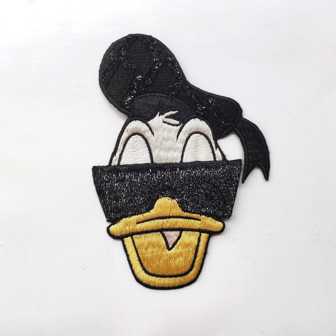 Donald Duck Cartoon Sequined Applique Patch,paillette Patch,sequins ...