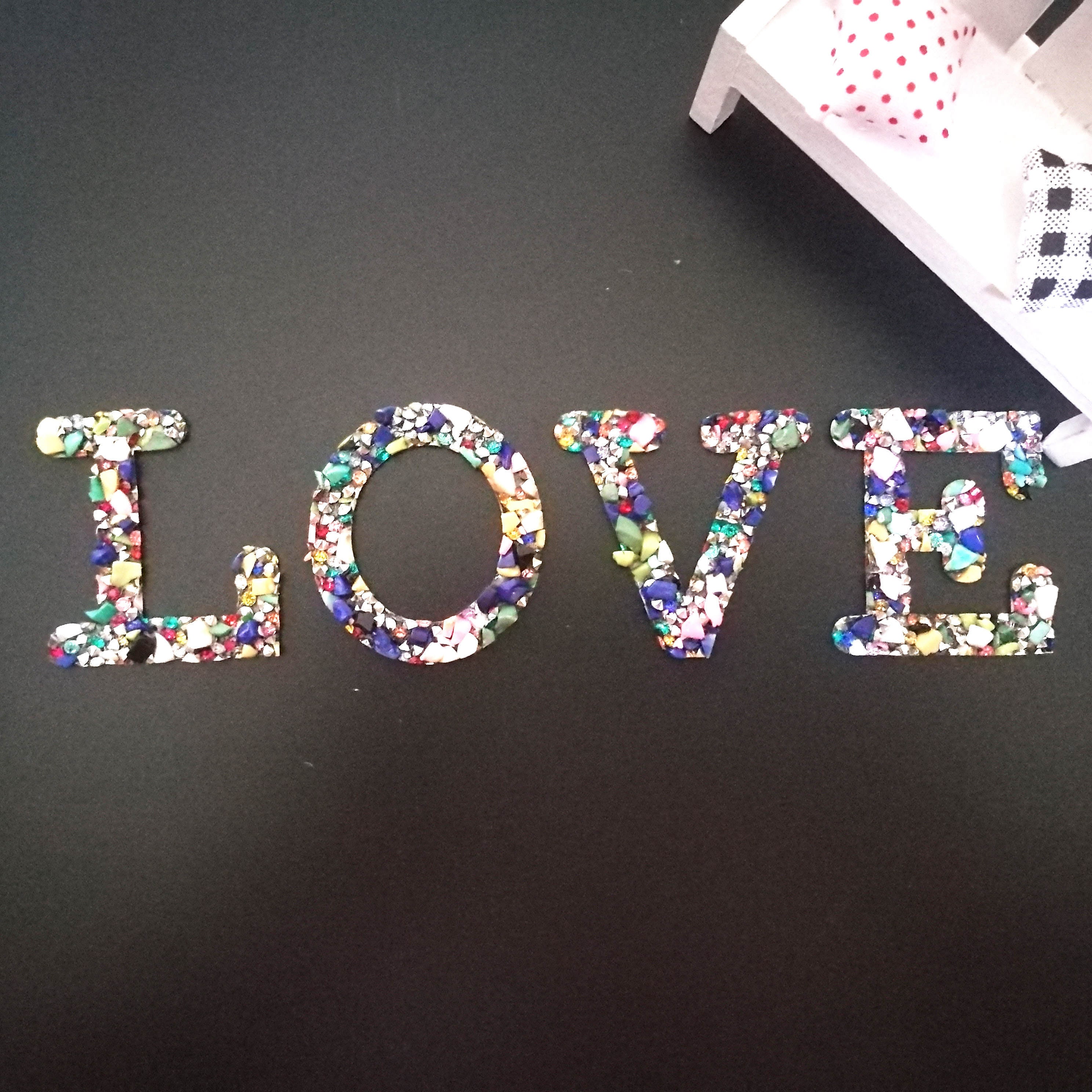 Delicate Embroidery Beaded Letters Sequined Applique - Etsy