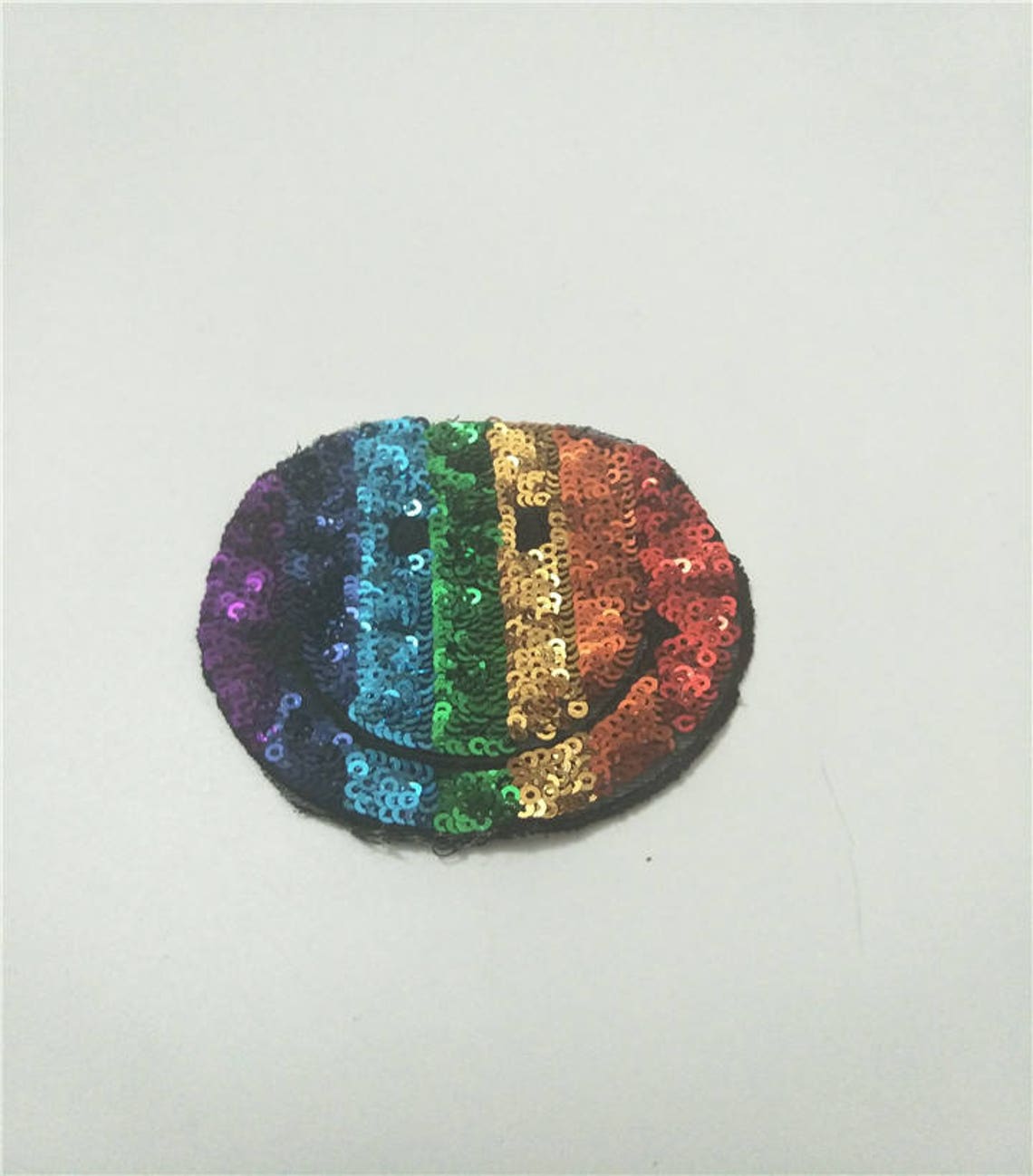 Colorful Smile Faces Sequined Applique Patch,paillette Patch,sequins ...