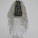 A Pair of Silver Crystal Tassels Epaulet,handmade Shoulder Pad,studs ...