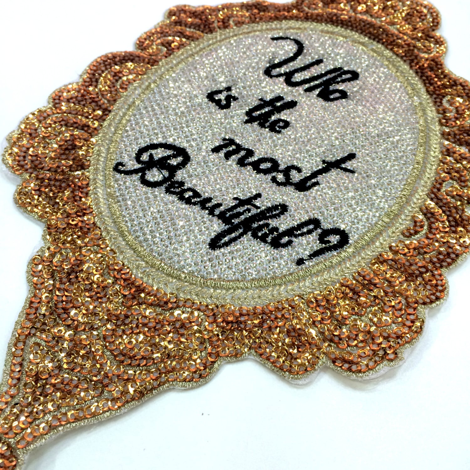 Magic Mirror Sequined Applique Patchpaillette Patchsequins - Etsy
