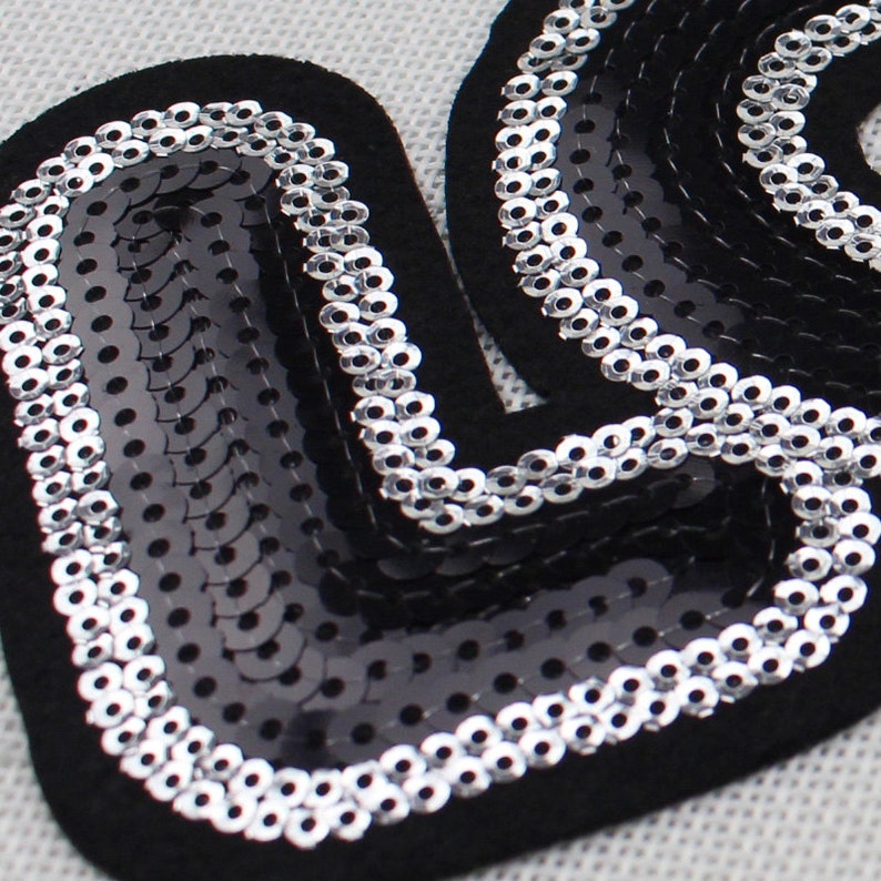 LOVE Sequined Applique Patch,paillette Patch,sequins Patch Supplies for ...