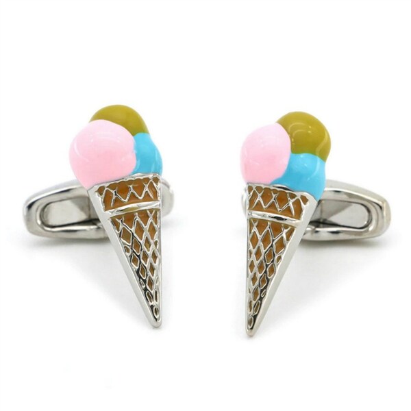 Ice Cream Cufflinks - Etsy