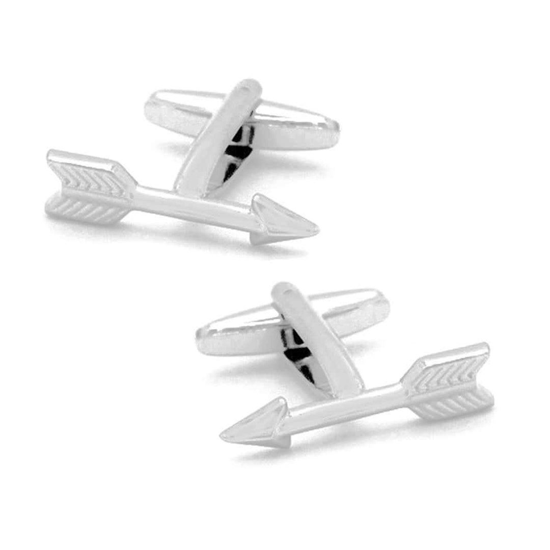 Arrow Cufflink Direction Symbol Hunting Archery Sport Fan Groom Best ...