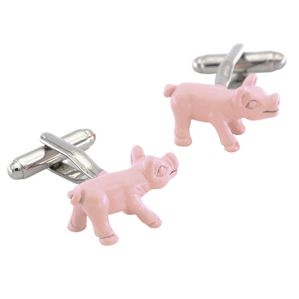 Pig Cufflinks - Etsy Canada