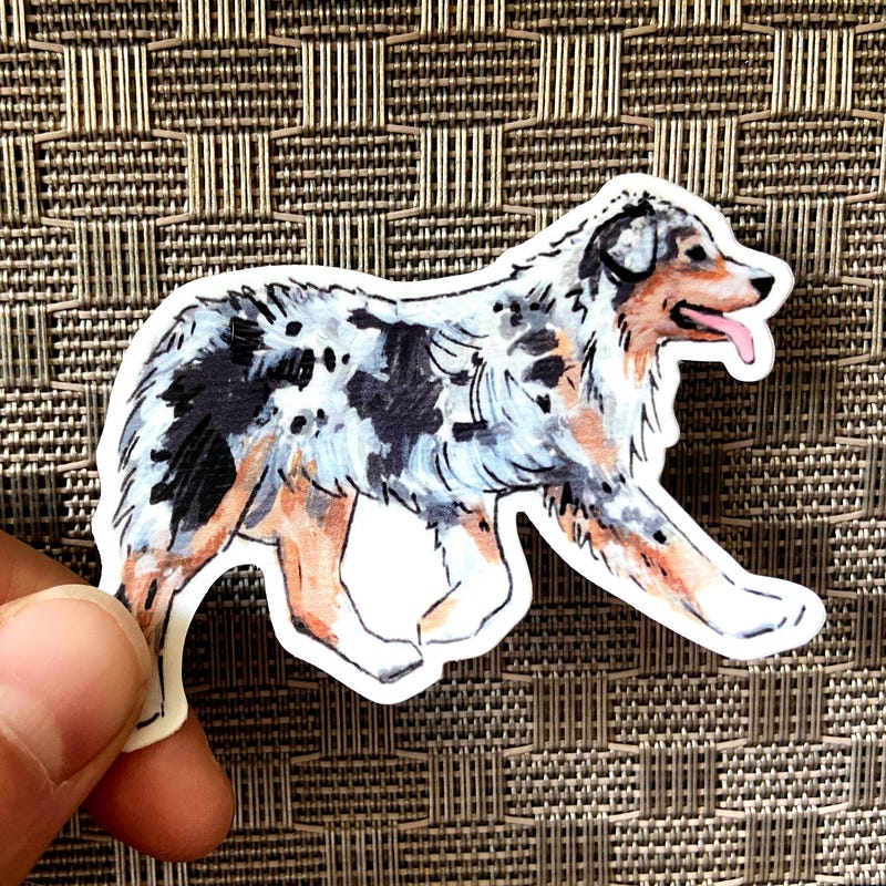 Australian Shepherd Decal - Etsy