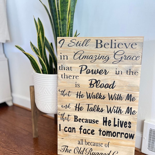 I Still Believe Hymns - Etsy