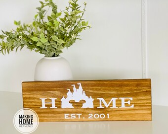 Custom Home Sweet Disney Home Metal Sign-mickey Mouse Home - Etsy