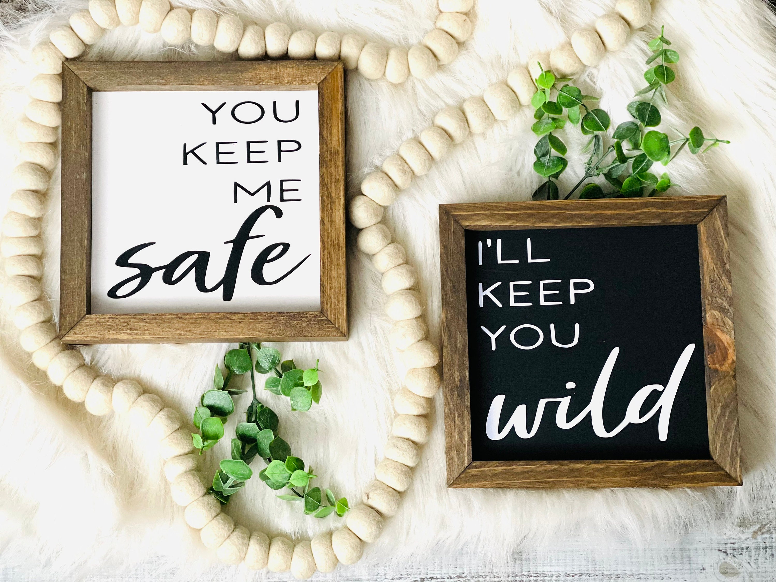 You Keep Me Safe Ill Keep You Wild Set You Keep Me Safe - Etsy