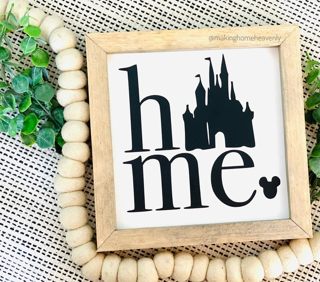 Disney Home Signdisney Giftdisney Home Decor Disney - Etsy