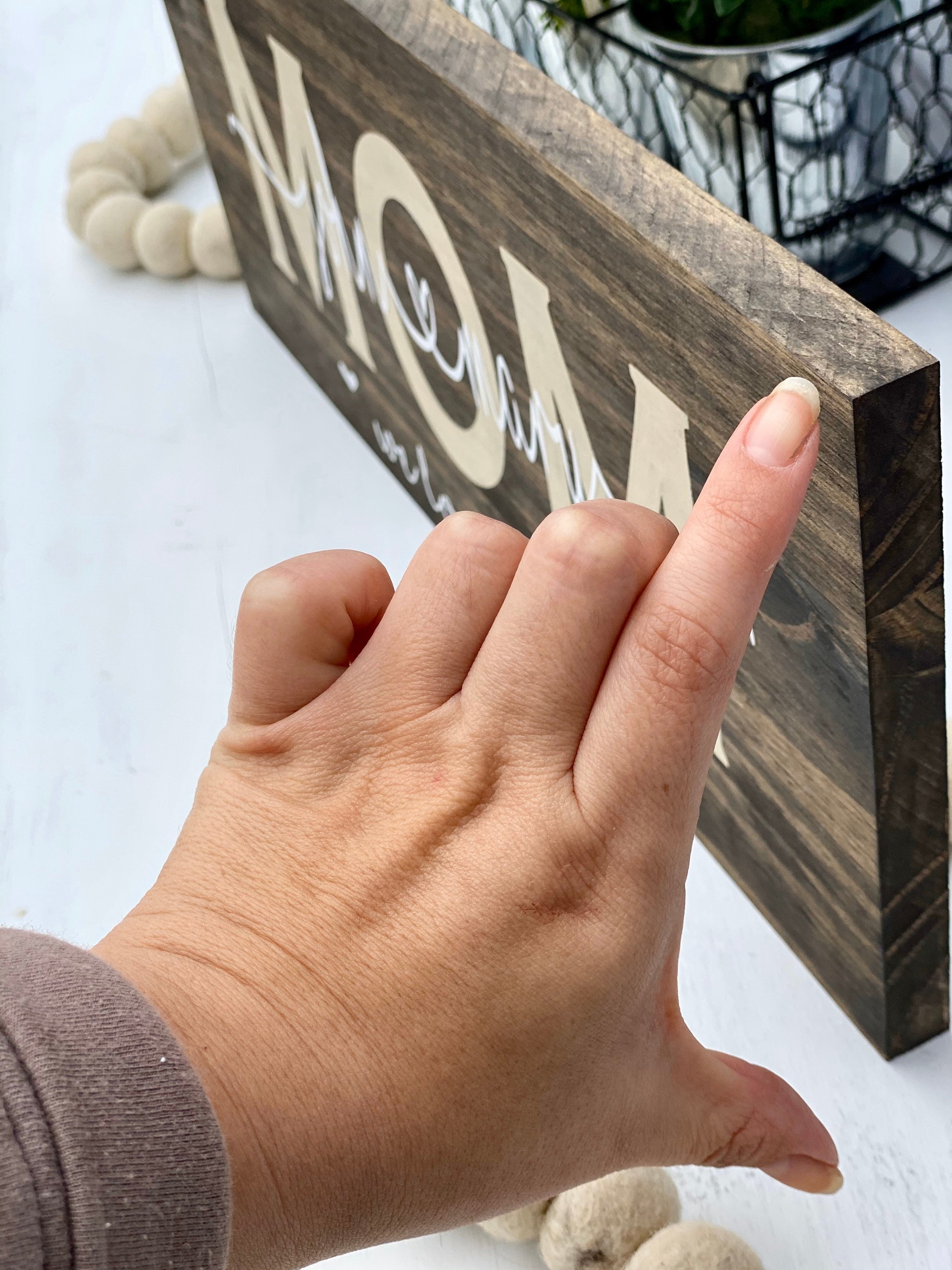 Mothers Day Gift Rustic Wood Mom Sign Family Sign Gift | Etsy