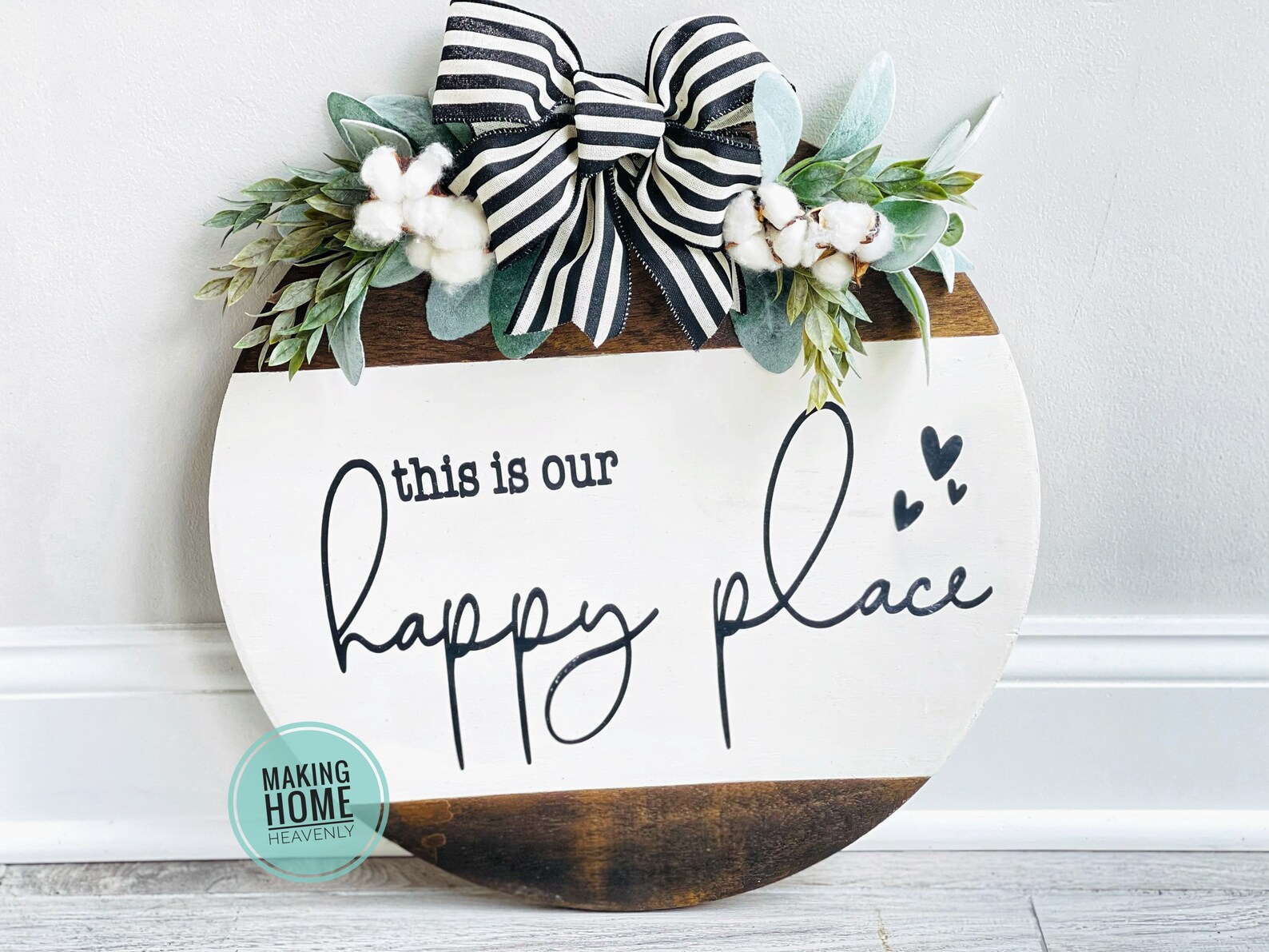 This is Our Happy Place Happy Place Door Hanger Happy Place - Etsy
