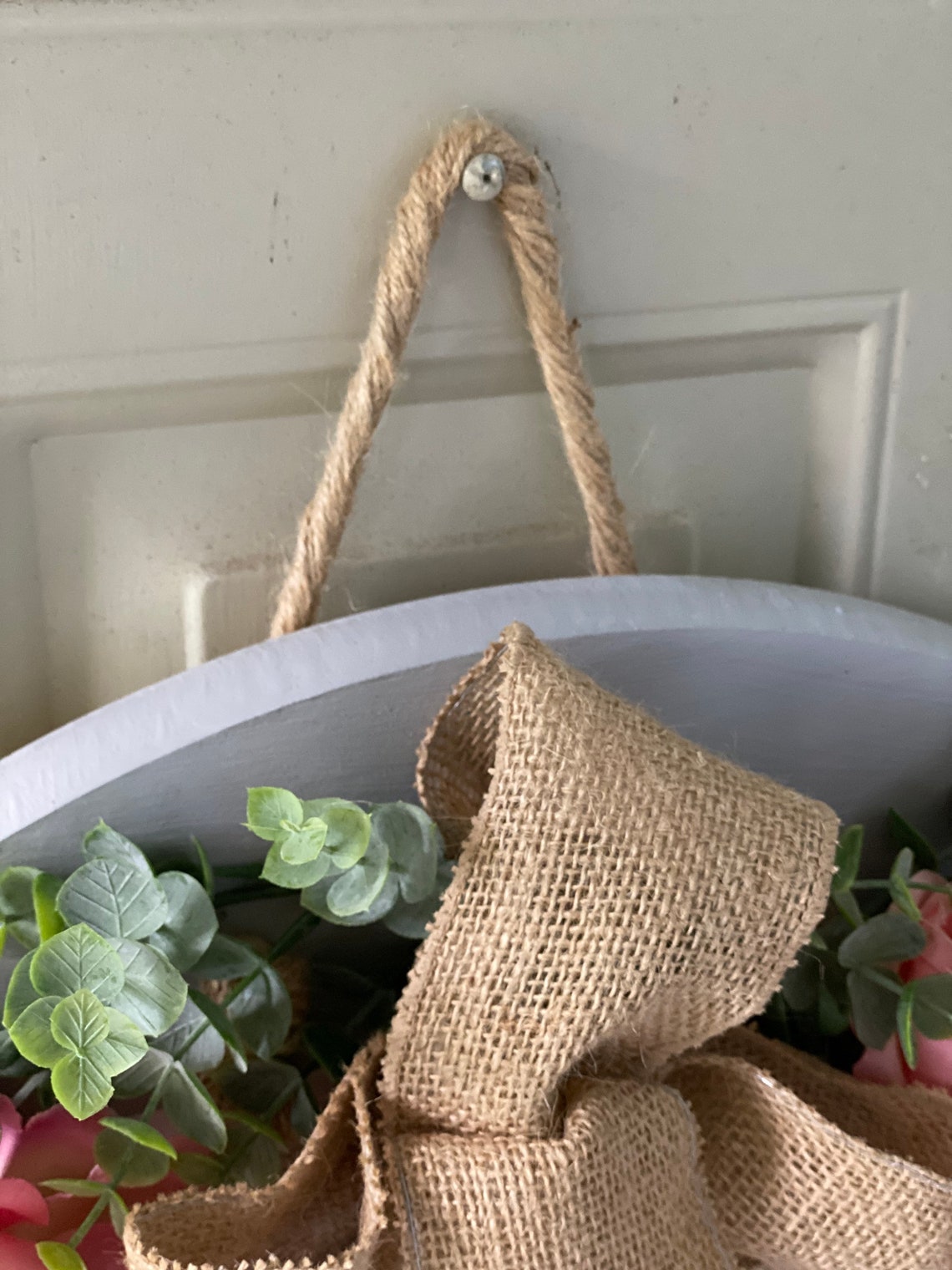 Welcome Door Sign Spanish Circle Welcome Sign Personalized | Etsy