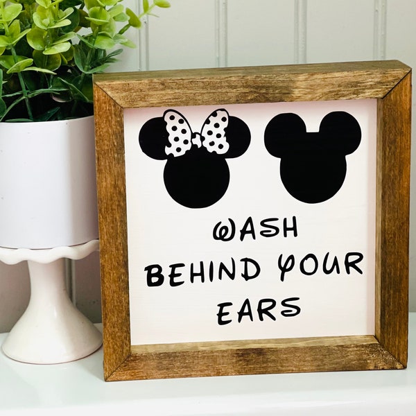 Mickey Bathroom Decor - Etsy