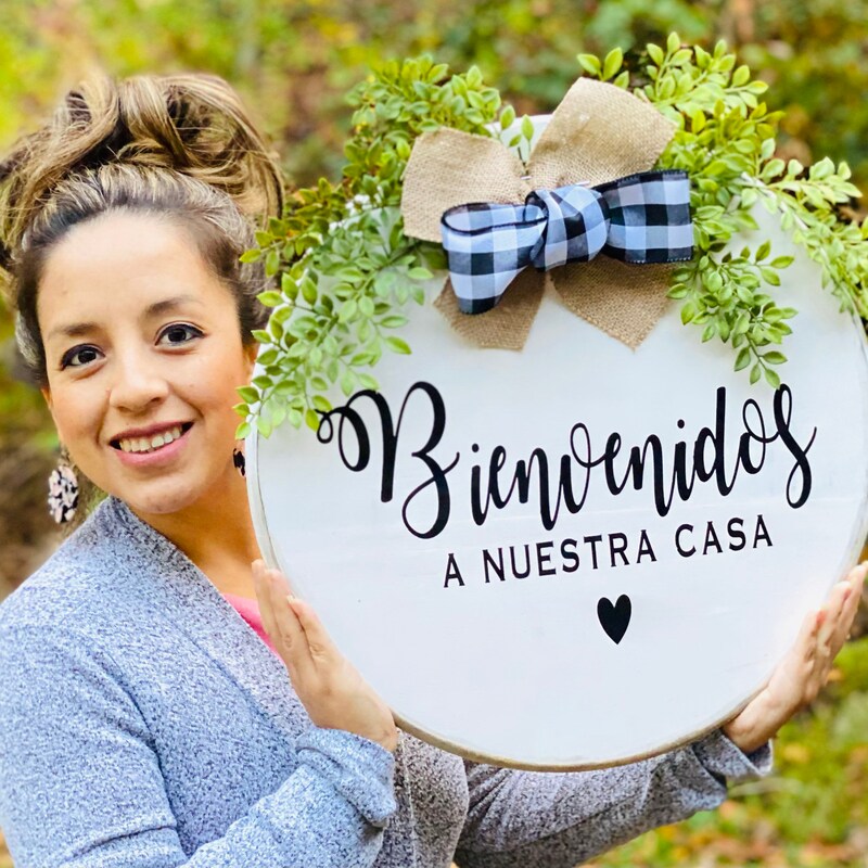 Bienvenidos Sign - Etsy