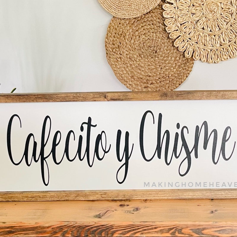 Cafecito Sign - Etsy