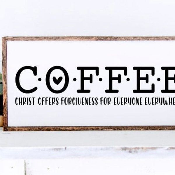 Coffee Wall Sign - Etsy