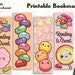 Bookmark Set Sweet Treats - Kawaii Candy Bookmarks - Printable ...