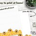 Stationery Honey Bees Bundle - Letter Writing Paper - Letter Size 8 ...