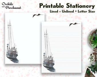 Stationery Boho Rainbows Letter Writing Paper Letter Size - Etsy