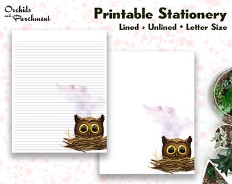 Stationery Honey Bees Letter Writing Paper Letter Size 8.5x11 Lined ...