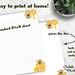 Stationery Honey Bees Bundle - Letter Writing Paper - Letter Size 8 ...