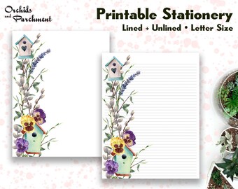 Stationery Honey Bees Bundle - Letter Writing Paper - Letter Size 8 ...