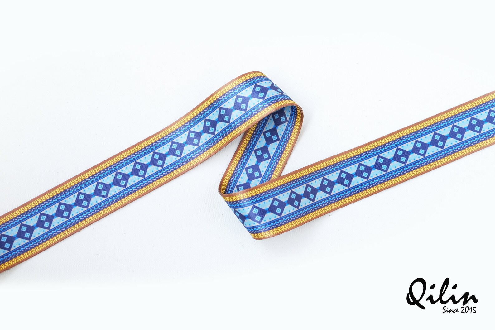 Yellow Retro Guitar Strap - Etsy