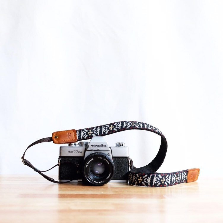 Flower woven Camera Strap | Etsy