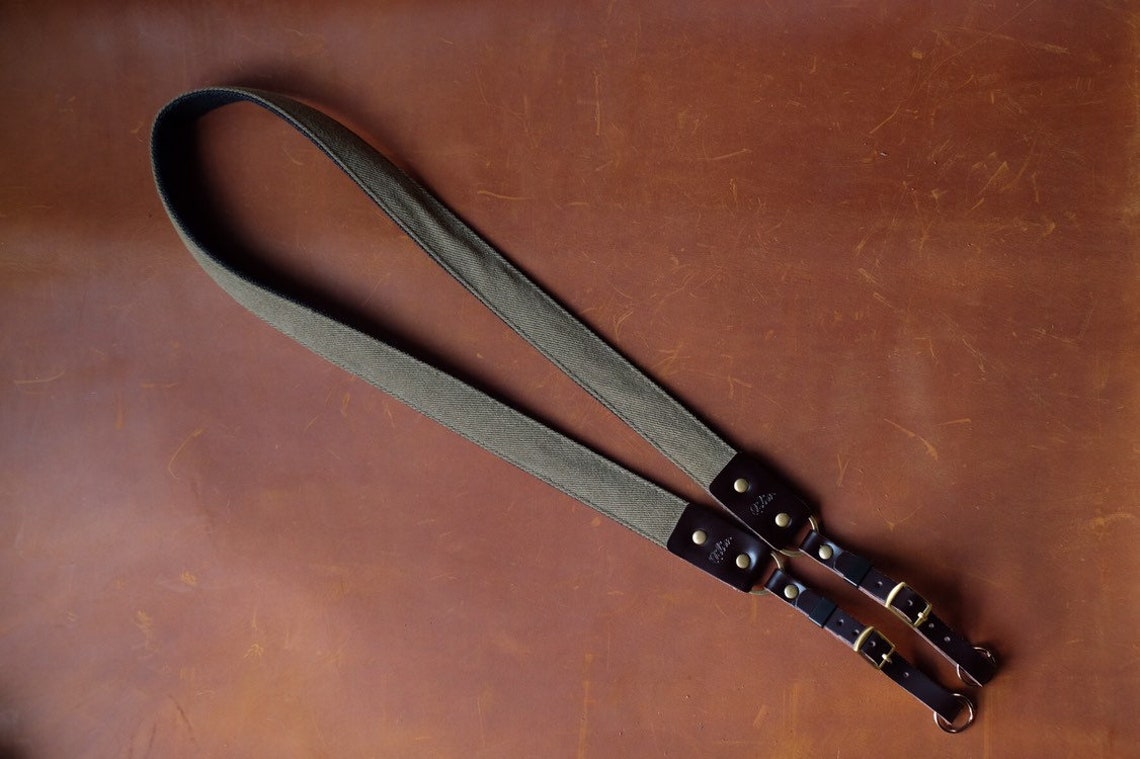 Green Vintage Camera Strap / Bag Strap | Etsy