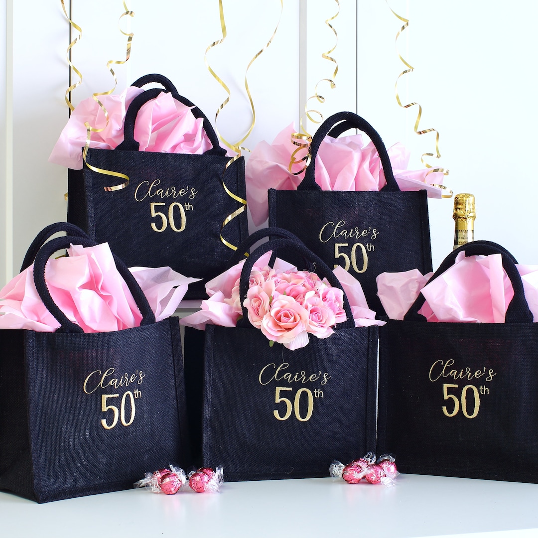 Birthday Party Tote Bag, 21st, 50th, 40th, Birthday Party Gift Bags ...