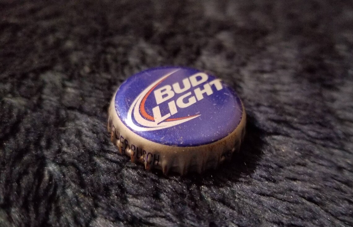 OLD Bud Light Bottle Caps - Etsy