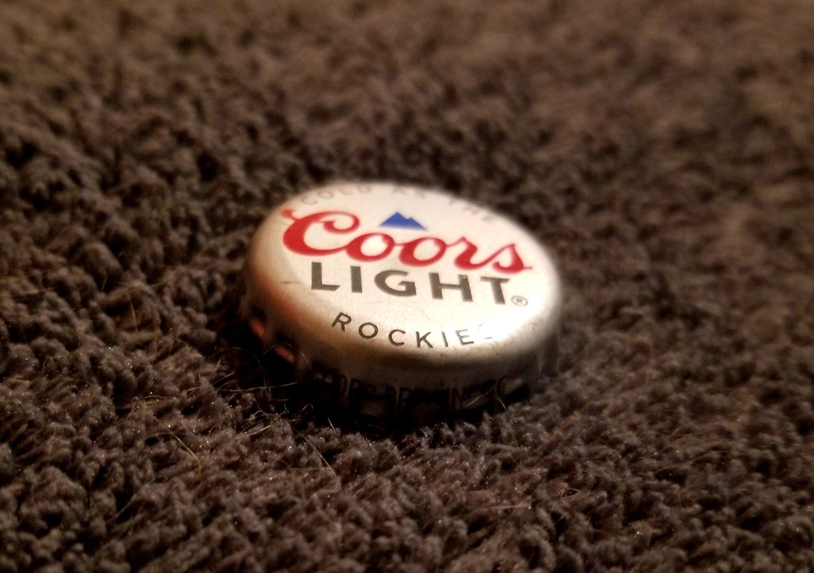 NEW Coors Light Bottle Caps - Etsy