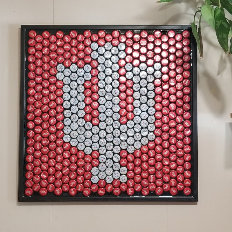 Beer Bottle Cap Art - Etsy