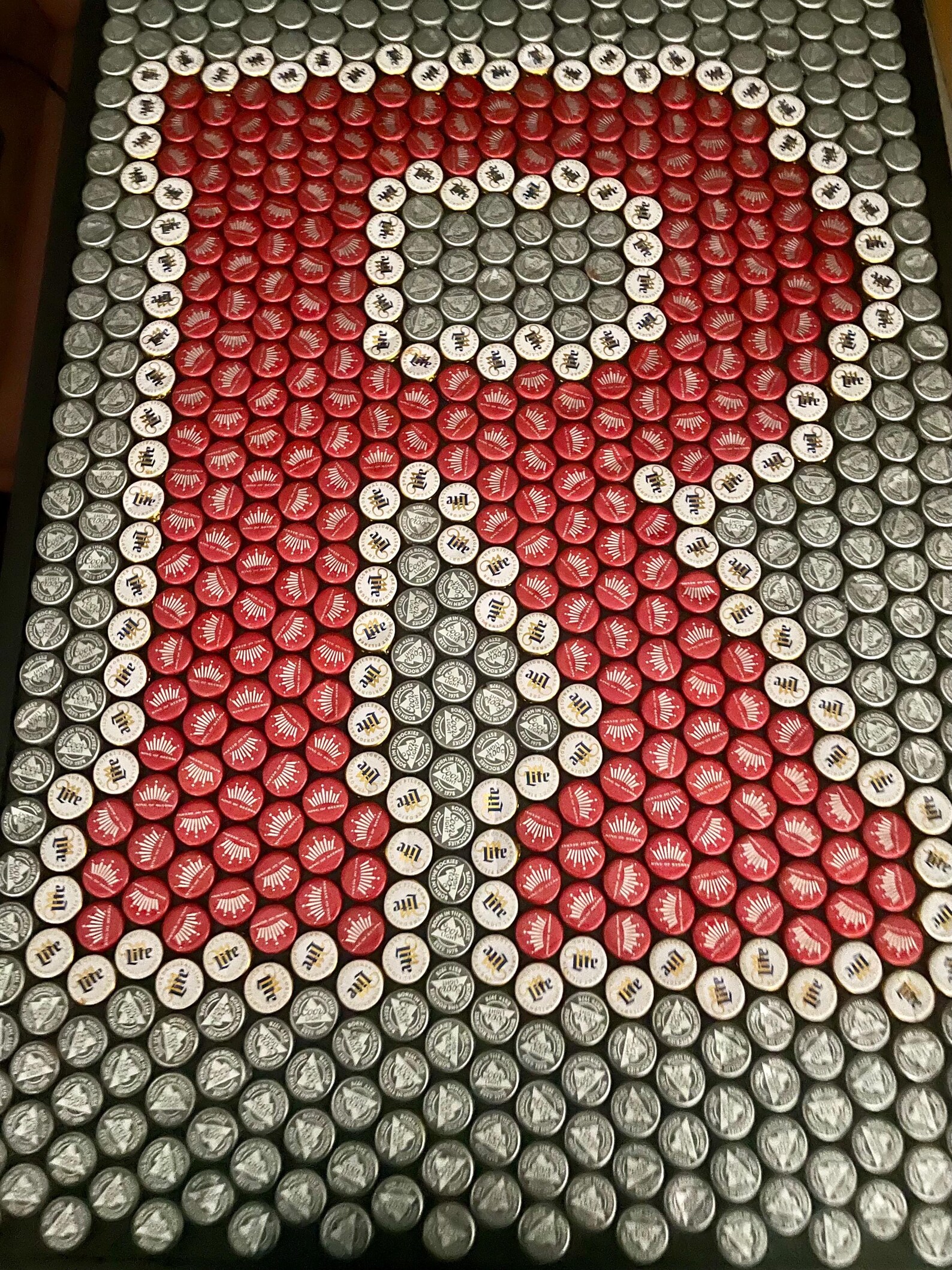 Rutgers University Bottle Caps Sign - Etsy