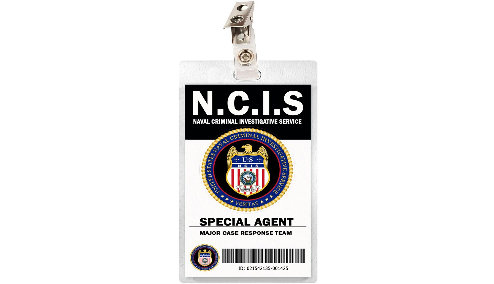 NCIS Special Agent ID Badge Card Cosplay Costume Name Tag - Etsy