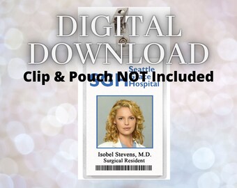 NASA Mission Control ID Badge Card Cosplay Costume Name Tag - Etsy