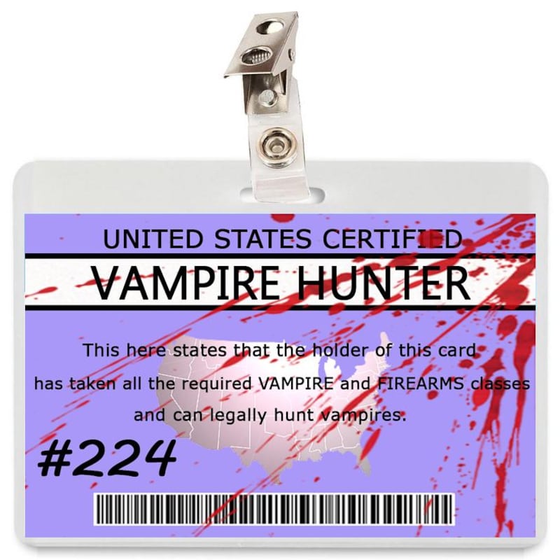 Prop Id Badge - Etsy