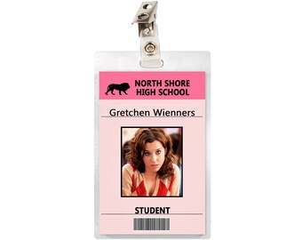 Cady Heron Mean Girls Movie North Shore High School Student ID - Etsy