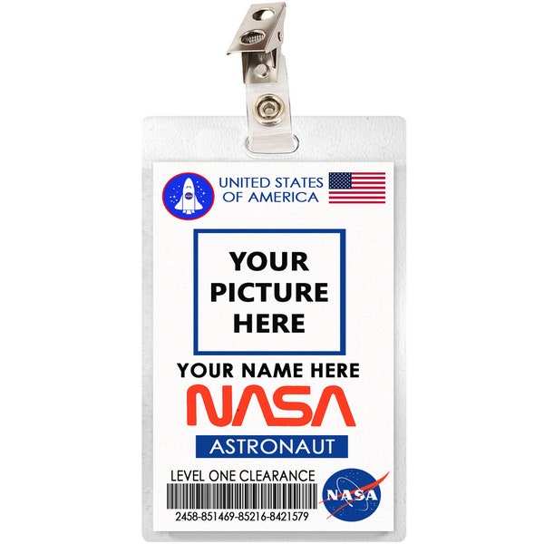 Custom Nasa Id - Etsy