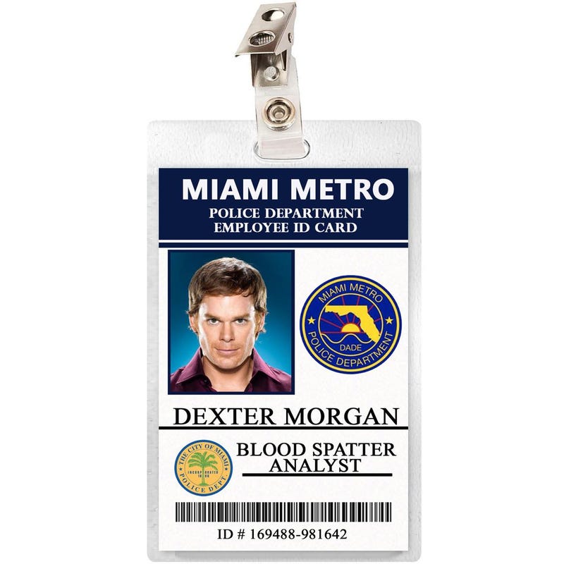 Dexter Id Badge - Etsy