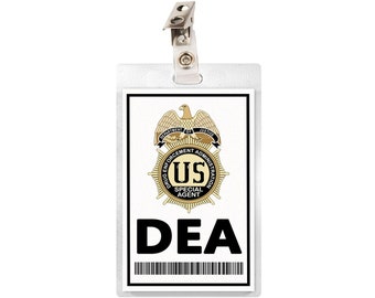 NCIS Special Agent ID Badge Card Cosplay Costume Name Tag - Etsy