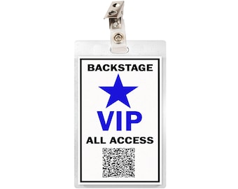 Laminate Concert Pass - Etsy